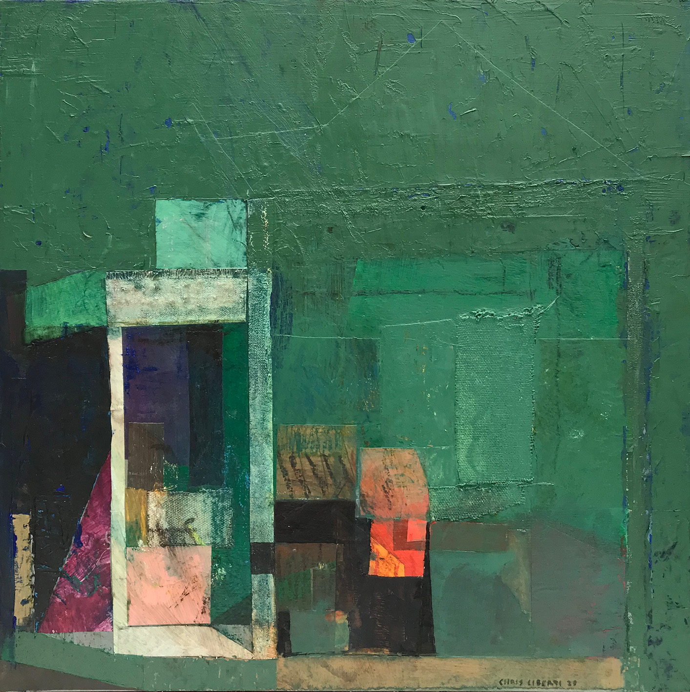 Glass, Bone And Knife